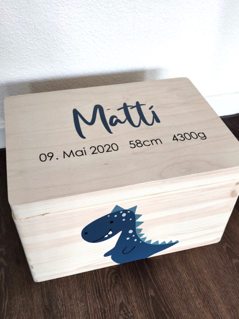 DIY - Memorybox Geschenk zur Geburt - thingsofsarah