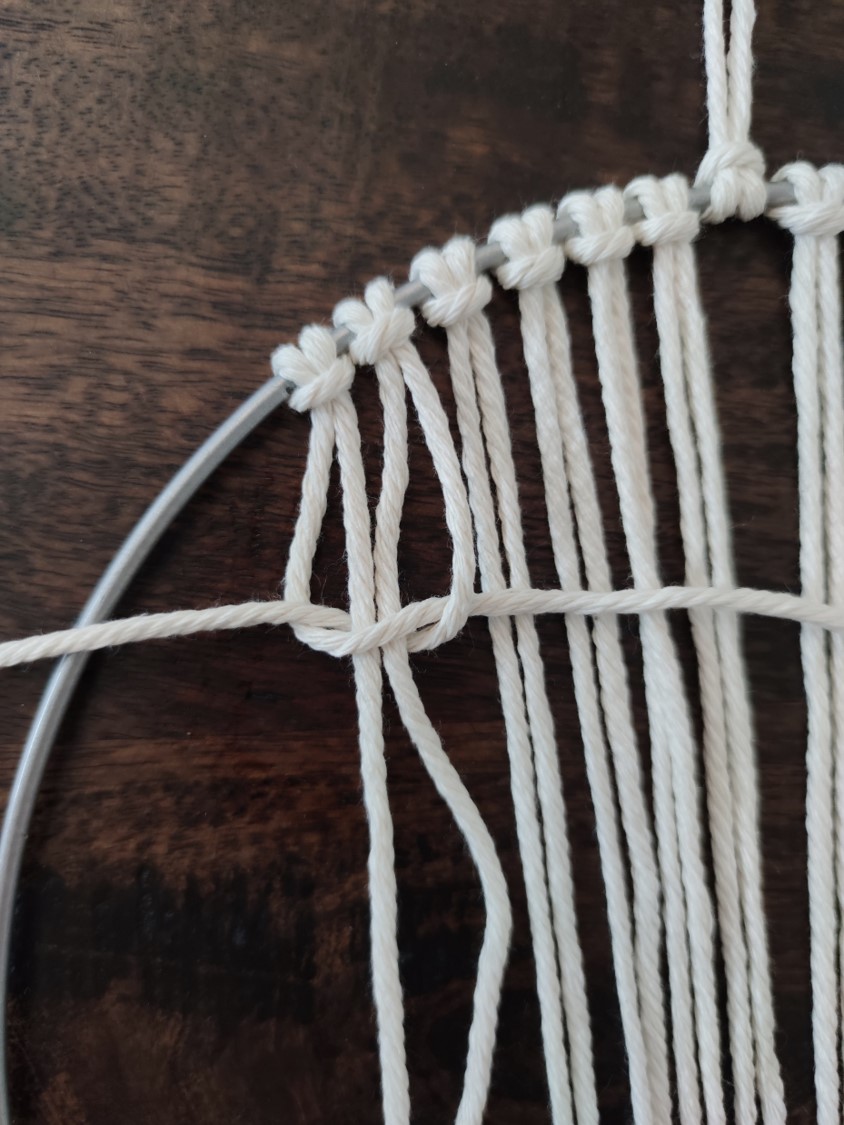 DIY Makramee Ring - thingsofsarah