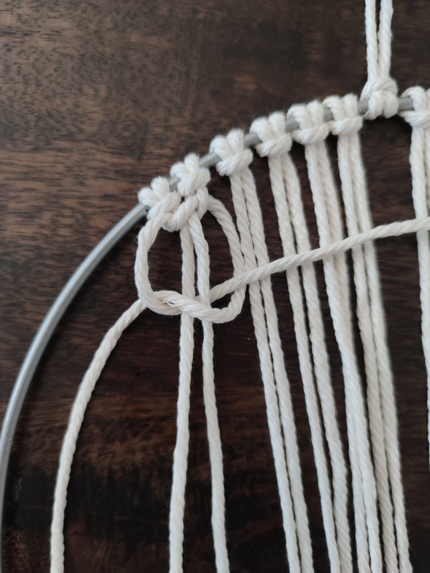 DIY Makramee Ring - thingsofsarah