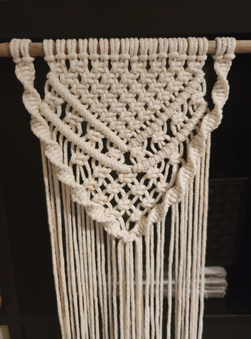 Makramee Wandbehang - Anleitung - thingsofsarah