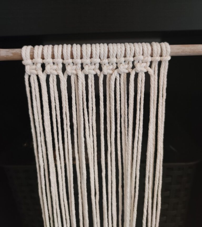 Makramee Wandbehang - Anleitung - thingsofsarah