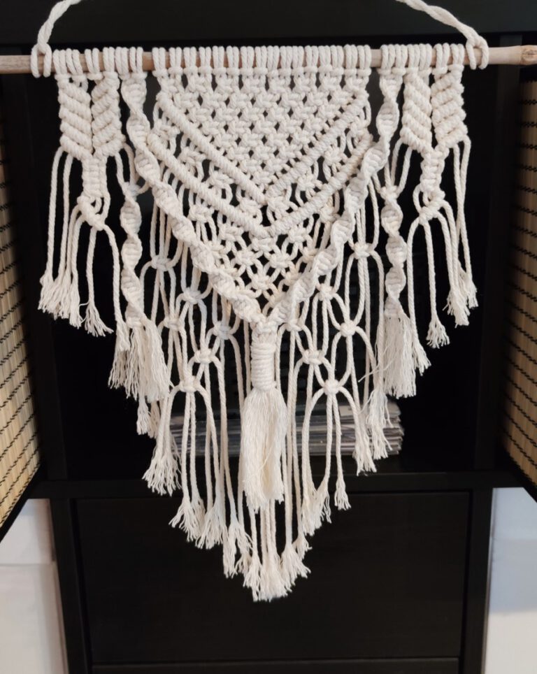 Makramee Wandbehang - Anleitung - thingsofsarah