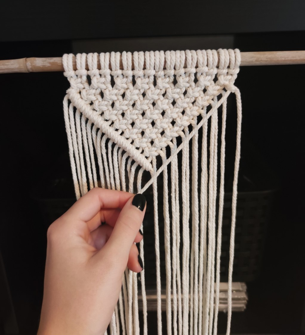 Makramee Wandbehang - Anleitung - thingsofsarah